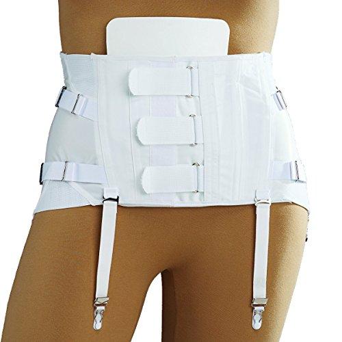 Women's Cinch-It 2-Pull Side-Lace Lumbosacral Back Support Corset w ...