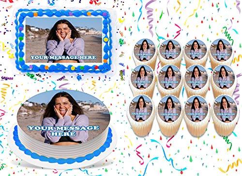 Addison Rae Cake Topper Edible Image Personalized Cupcakes Frosting ...