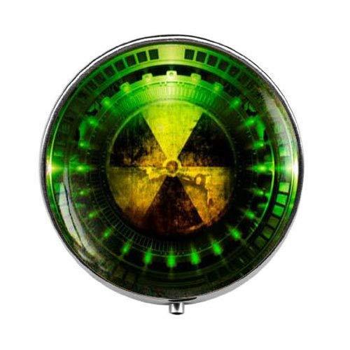 Radiation Hazard Symbol - Radioactive Pill Box -Physics Sci Fi Pill Box ...