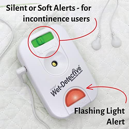 Wet Detective Bedwetting Kit, Incontinence & Bedwetting Alarm System ...