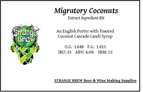 Strange Brew Migratory Coconuts Extract Homebrew Beer Ingredient Kit