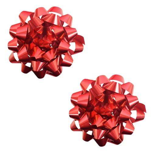 PMU Decorative Confetti Gift Bows 6 Inch 35 Loops PMU