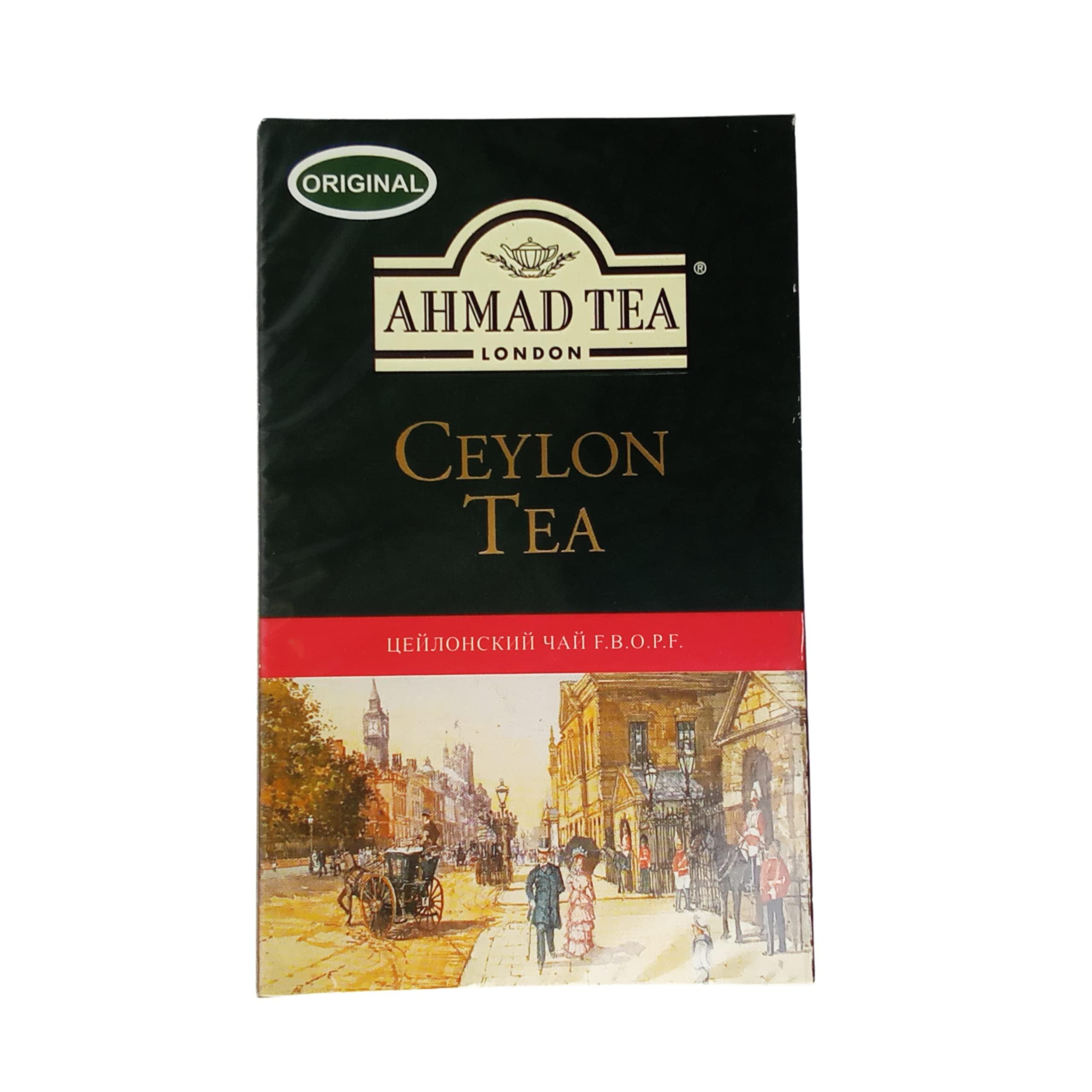 AHMAD TEA Ceylon Tea Original Leaf Tea 100g Ahmad Tea
