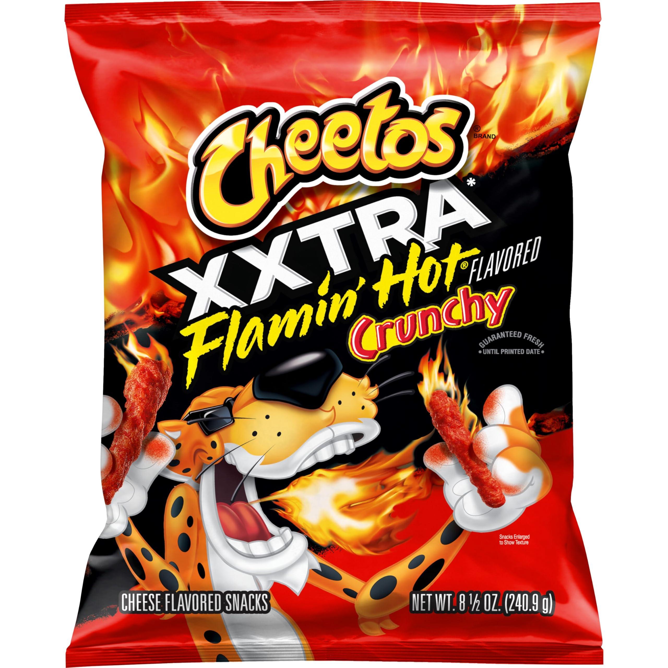 Cheetos Xxtra Flamin\' Hot Cheese Flavored Snacks Cheetos