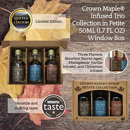 Crown Maple Syrup Sampler - Classic Trio Maple Syrup Collection And ...