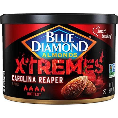 Blue Diamond XTREMES CAROLINA REAPER Almonds HOTTEST gse