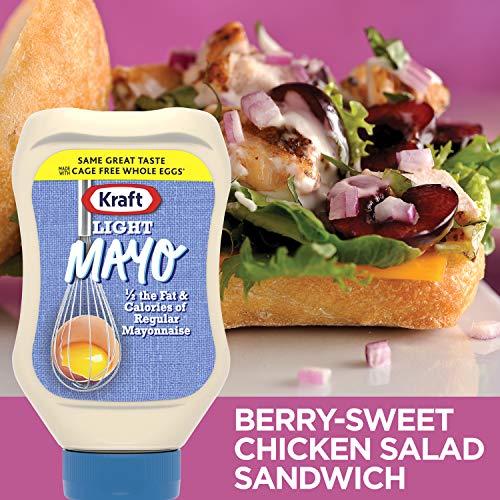 Kraft Mayo Light Mayonnaise (22 oz Bottles, Pack of Kraft