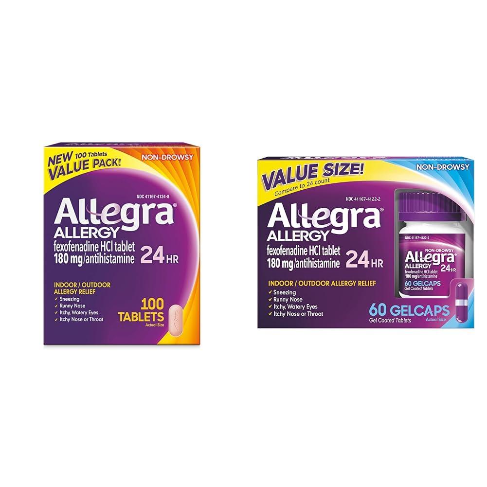 Allegra 24HR Adult Non-Drowsy Antihistamine Allegra
