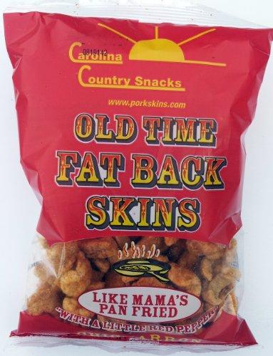 Old Time Fat Back Skins Chicharron Carolina Country Snacks