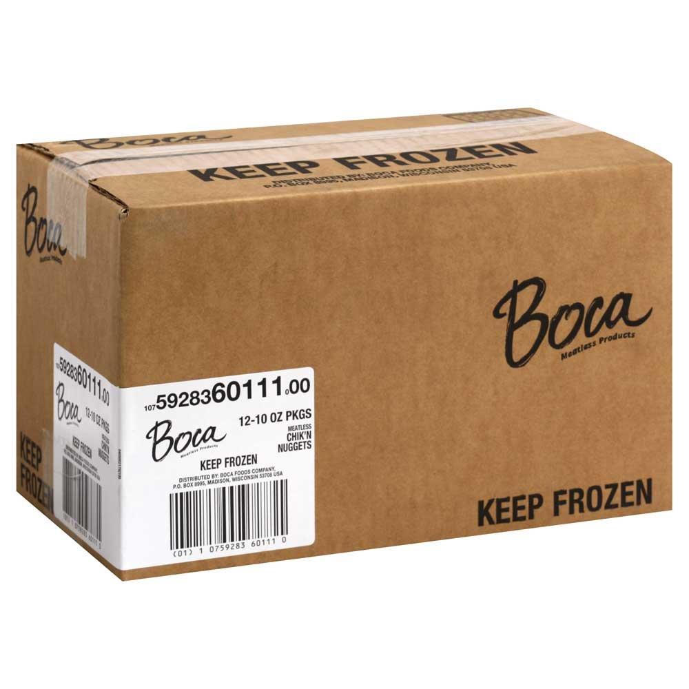 Kraft Boca Original Meatless Chicken Nugget, 10 Boca Foods