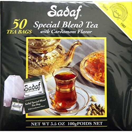 Sadaf Special Blend Tea with Cardamom Flavor 50 Tea Sadaf
