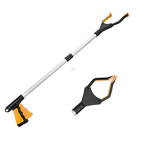 Reacher Grabber Tool, 32" Foldable Grabber Reacher, Rotating Jaw ...