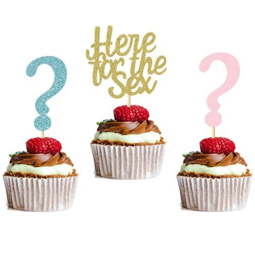 Question Mark Cupcake Toppers