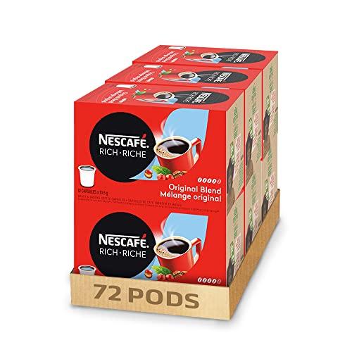 Nescafe Rich Original Coffee Capsules, 72 Pods Nescaf