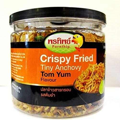 snack crispy fried tiny anchovy Tom Yum flavour calcium halal thaifood ...
