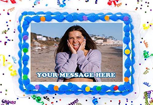 Addison Rae Cake Topper Edible Image Personalized Cupcakes Frosting ...