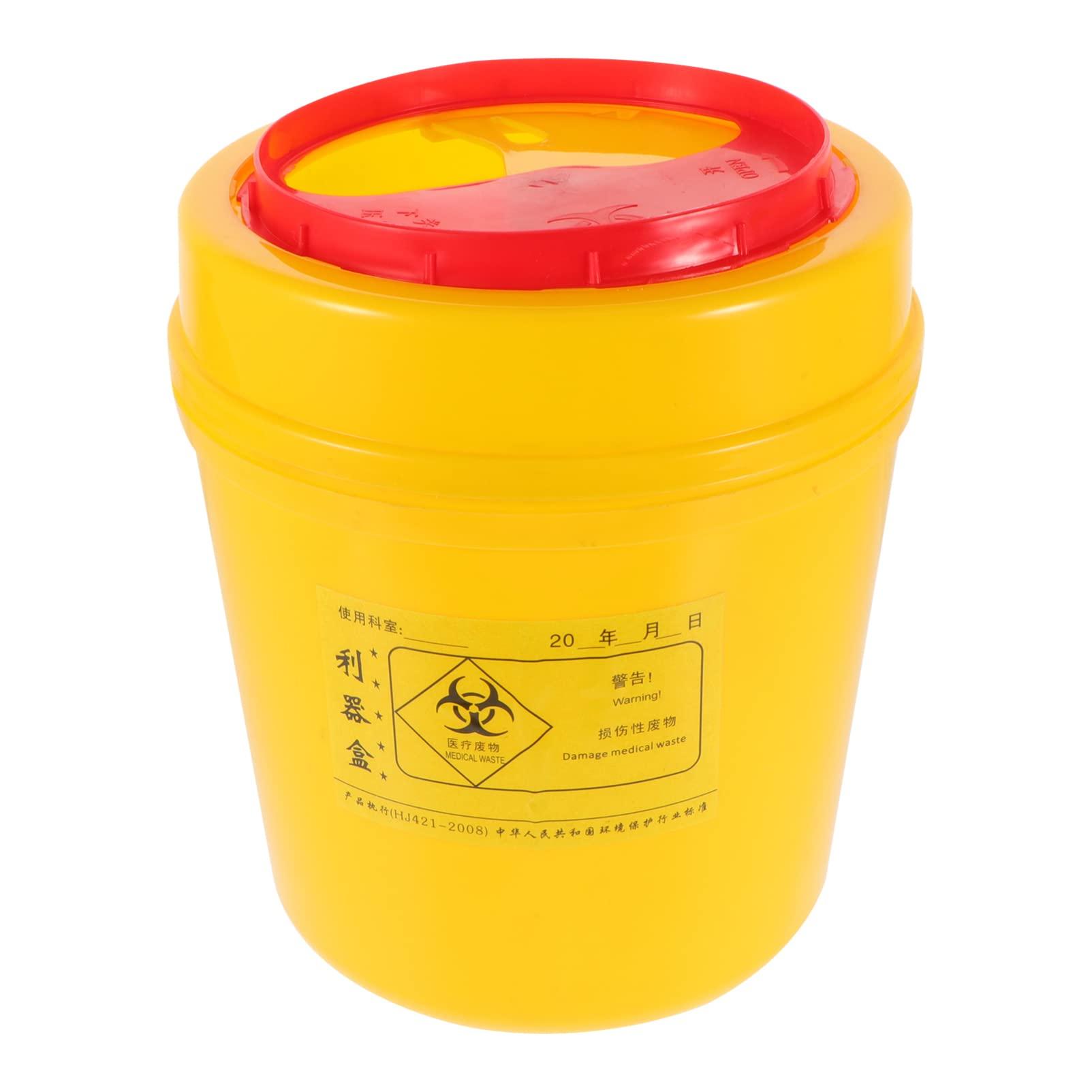 Sharps Trash Can Disposal Waste Container Disposal FOMIYES