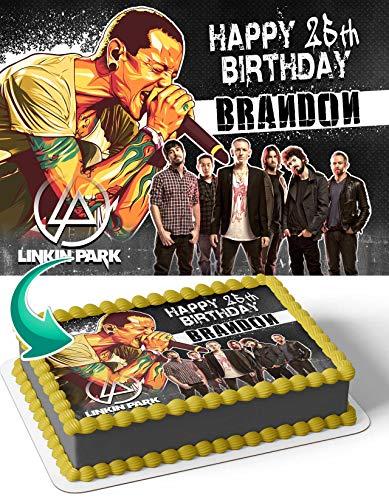 Cakecery Linkin Park Edible Cake Image Topper Personalized Birthday ...