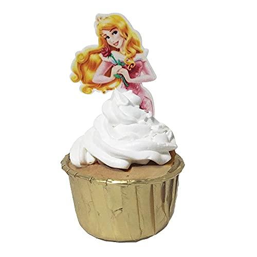 15X Princess Stand Up Scene Edible Wafer Paper Pre-cut Cake Topper,Gril ...