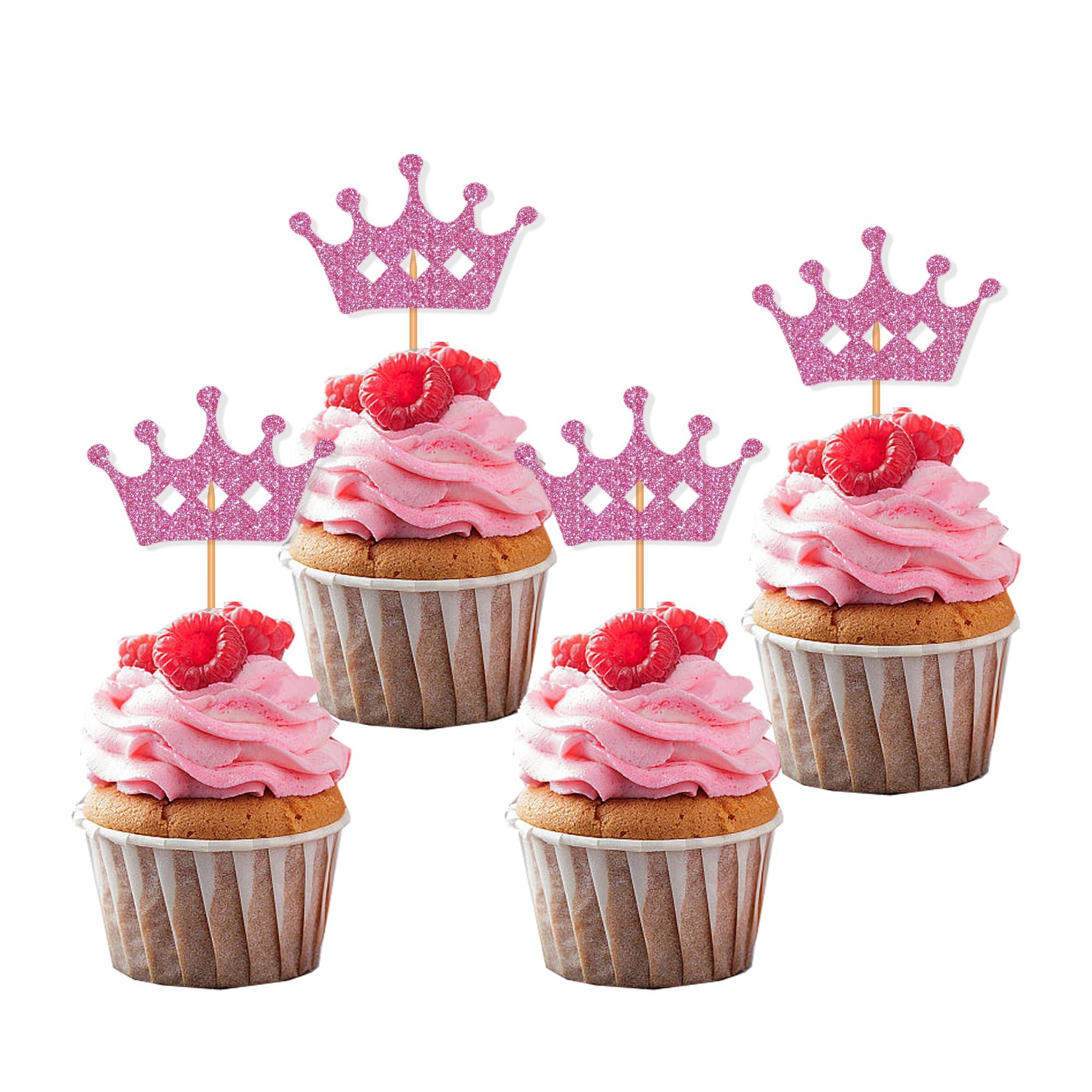 Blopee Cupcake Toppers, Purple Happy Birthday Blopee
