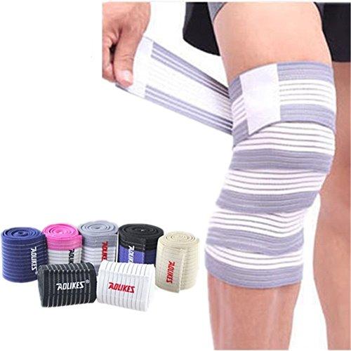 Rungear Elastic Knee Compression Bandage Wraps Rungear