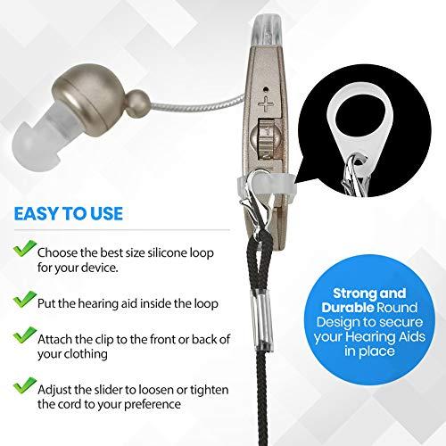 Hearing Aid Clip - Protective Holder with Anti Lost MEDca