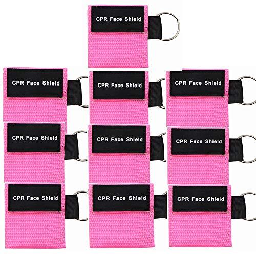 LSIKA-Z Pack of 10pcs CPR Face Shield Mask LSIKA-Z