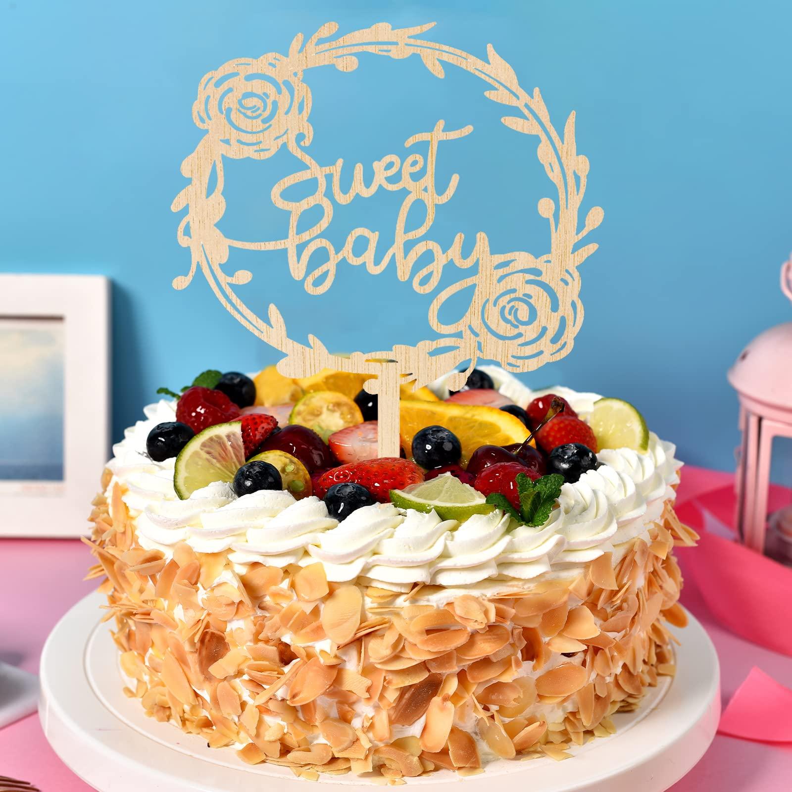 PLIGREAT Birthday Cake Toppers Cupcake Toppers PLIGREAT