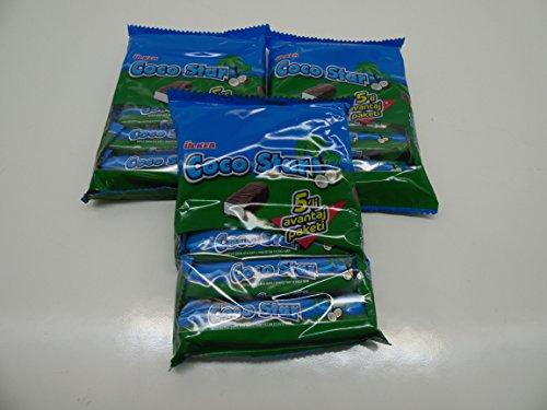 Ulker Coco Star Chocolate Covered Coconut Bar, 5 Ulker