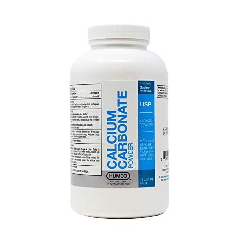 HUMCO 43101001 Calcium Carb Powder USP 1 lb, Shape