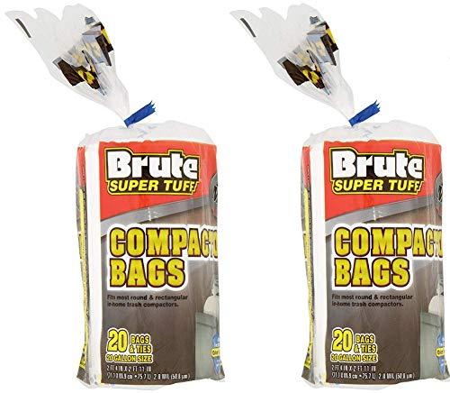 (2 Pack) Brute Super Tuff Heavy Duty 20 Brute Super Tuff