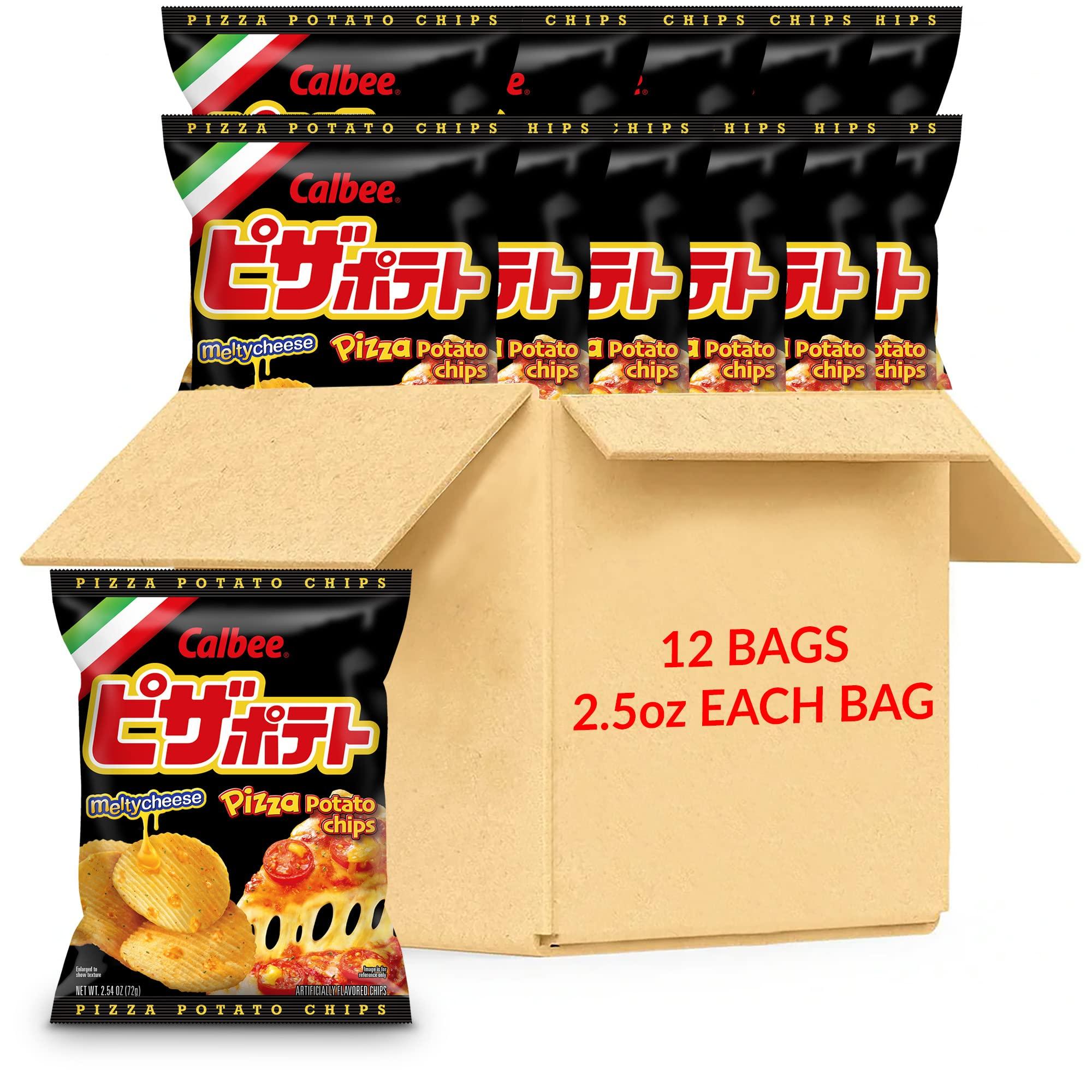Calbee Potato Chips (Pizza Potato, 2.54 oz) | Taste Calbee