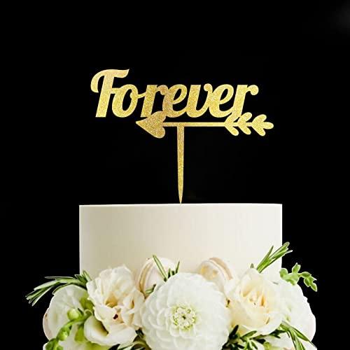 Forever Cake Topper - Romantic Wedding Cake Topper Mighun
