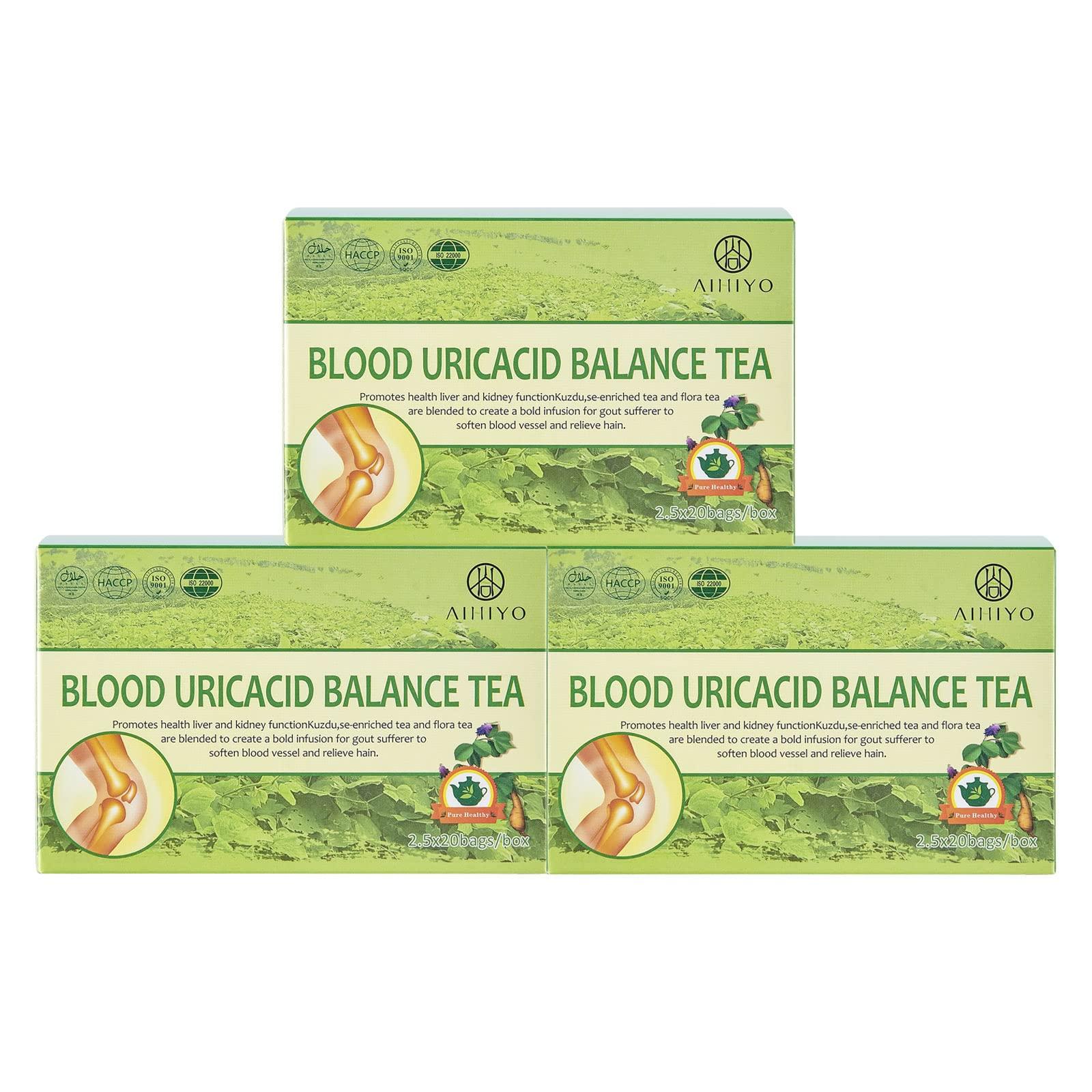 AIHIYO Blood Uric Acid Balance Tea, Promote Purine AIHIYO