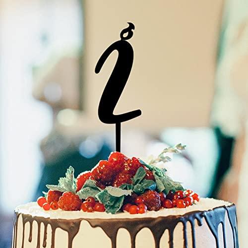 Happy Birthday Cross Bible Cake Topper Black YJHLBHDIAN